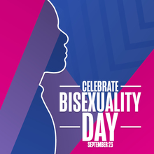 On this day 23 September - Bi-Visibility Day