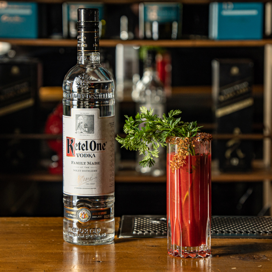 Ketel One Garnished with Good Making Space