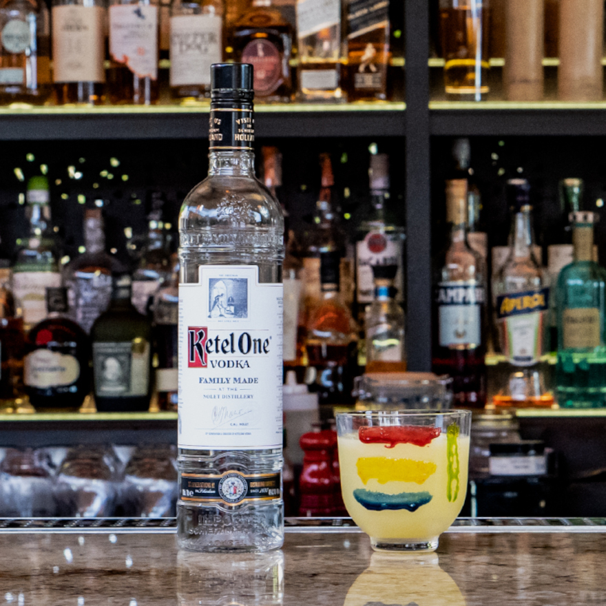 Ketel One Garnished with Good Sustainable Humanity