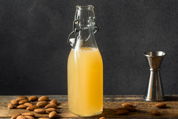 Orgeat (almond) syrups