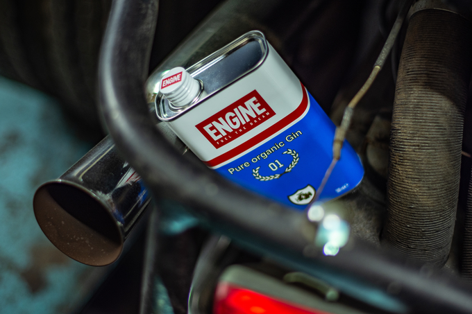 Engine Gin Distillation and Botanicals