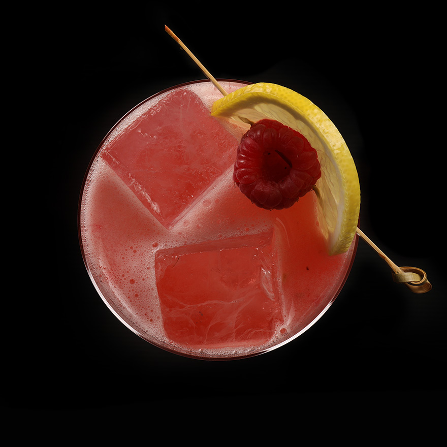 Raspberry Collins Cocktail Recipe